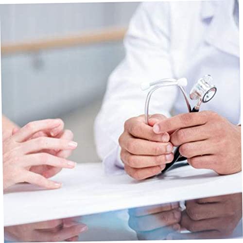 Ckuakiwu Double Head Stethoscope, Clinical Grade Stethoscopes Classic Dual Head Stethoscope with Instruction Manual (74cm/29in), Dual Head Stethoscope