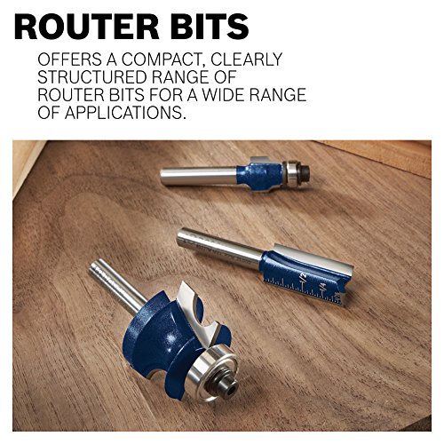 Bosch 84425M 1/4 In. x 1/2 In. Carbide Tipped Cove Bit