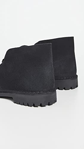 Clarks Desert Rock Men's Boot 8 D(M) US Black-Suede