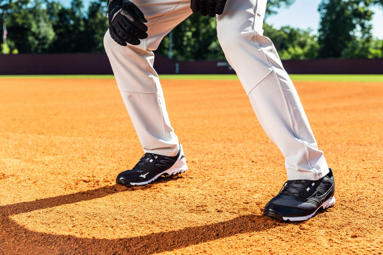Mizuno Pro Woven Baseball Pant, Grey, Small