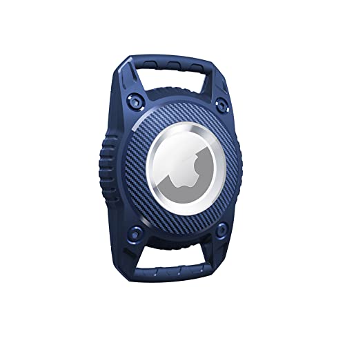 IPX8 Waterproof Airtag Dog Collar Holder (1 Pieces), Apple Airtag Anti Chew and Anti Scratch Hard PC, with Anti Loss Screws, Cat Dog GPS Tracker Anti Loss air tag Cover Holder