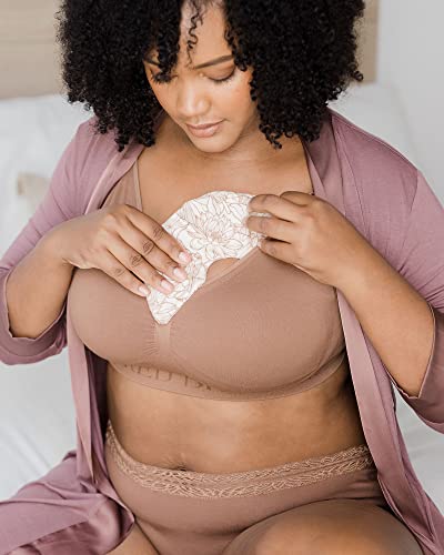 Kindred Bravely Soothing Breast Gel Pads | Hot or Cold Gel Packs for Breastfeeding & Pumping (2 Pack)
