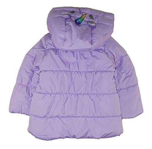 Carter's Girls' Heavyweight 2-Piece Skisuit Snowsuit, Purple Unicorn, 2T