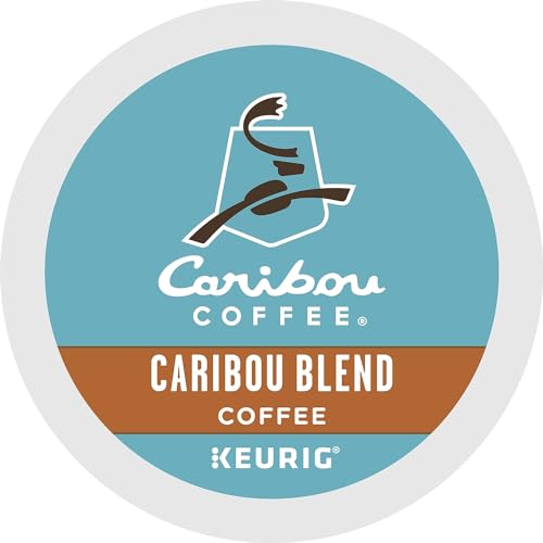 Caribou Coffee Caribou Blend, Keurig Single-Serve K-Cup Pod, Medium Roast Coffee Pods, 44 Count