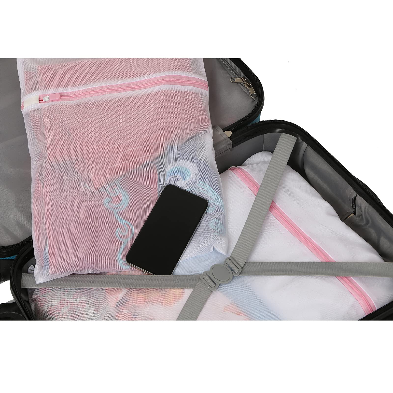 Mesh Laundry Bag for Delicates 3 Pcs,Sturdy and Durable,Suitable for Sorting and Washing Clothes,Such as Coats,Shirts,Sweaters,Pants,Bras and Baby Clothes