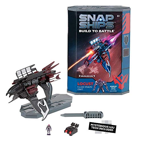 Snap Ships β Locust K.L.A.W. Stealth Craft β Construction Toy for Custom Building and Battle Play β Ages 8+