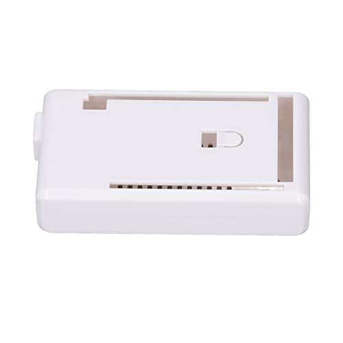 Electronic Housing, Circuit Board Enclosure Hollow Design ABS with Vents for DIY(White)