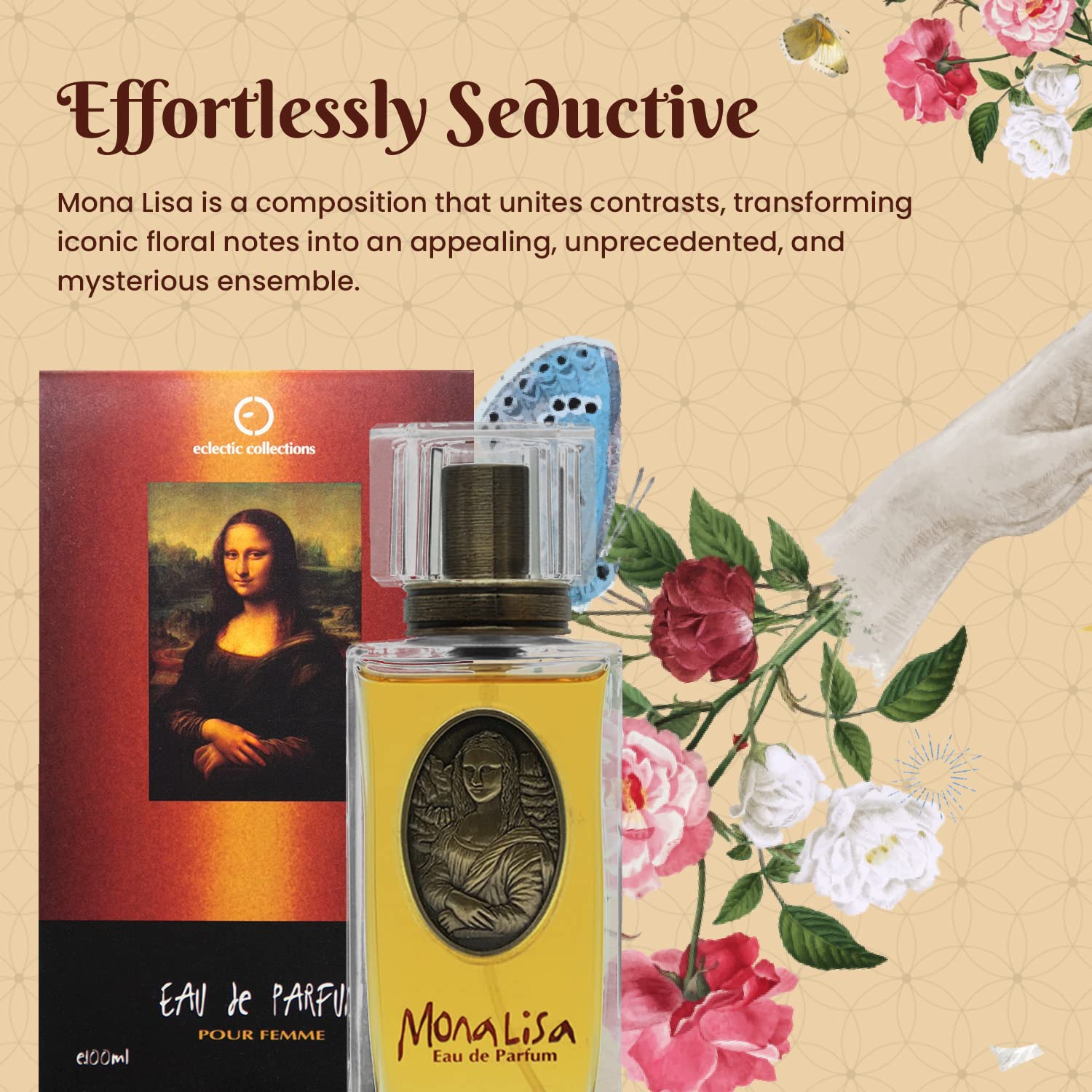 Eclectic Collections Womens Perfume INSPIRED by DIO... JADORE Perfume for Women - Ylang-Ylang, Damascus Rose - Floral, Feminine, Voluptuous, Sensual - (3.4 fl oz / 100 ml)