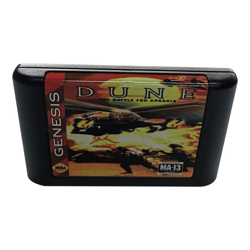 Dune the Battle for Arrakis Video Game Card for S-e-g-a Megadrive Geneis Game Cartridge