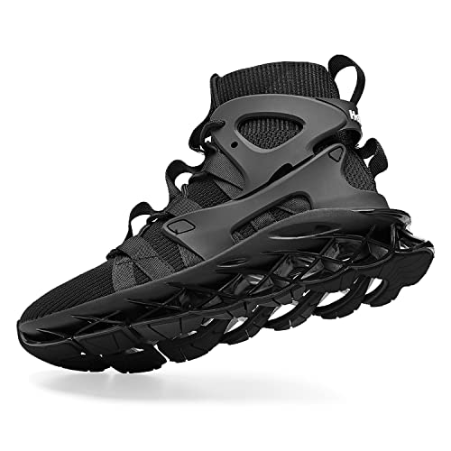 Hello MrLin Men's Running Shoes Non Slip Athletic Tennis Walking Blade Type Sneakers Hip Hop