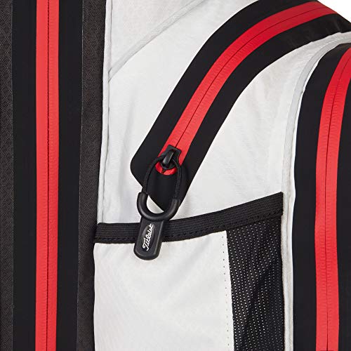 Titleist - Players 4 Plus StaDry Golf Bag - Charcoal/White/Red