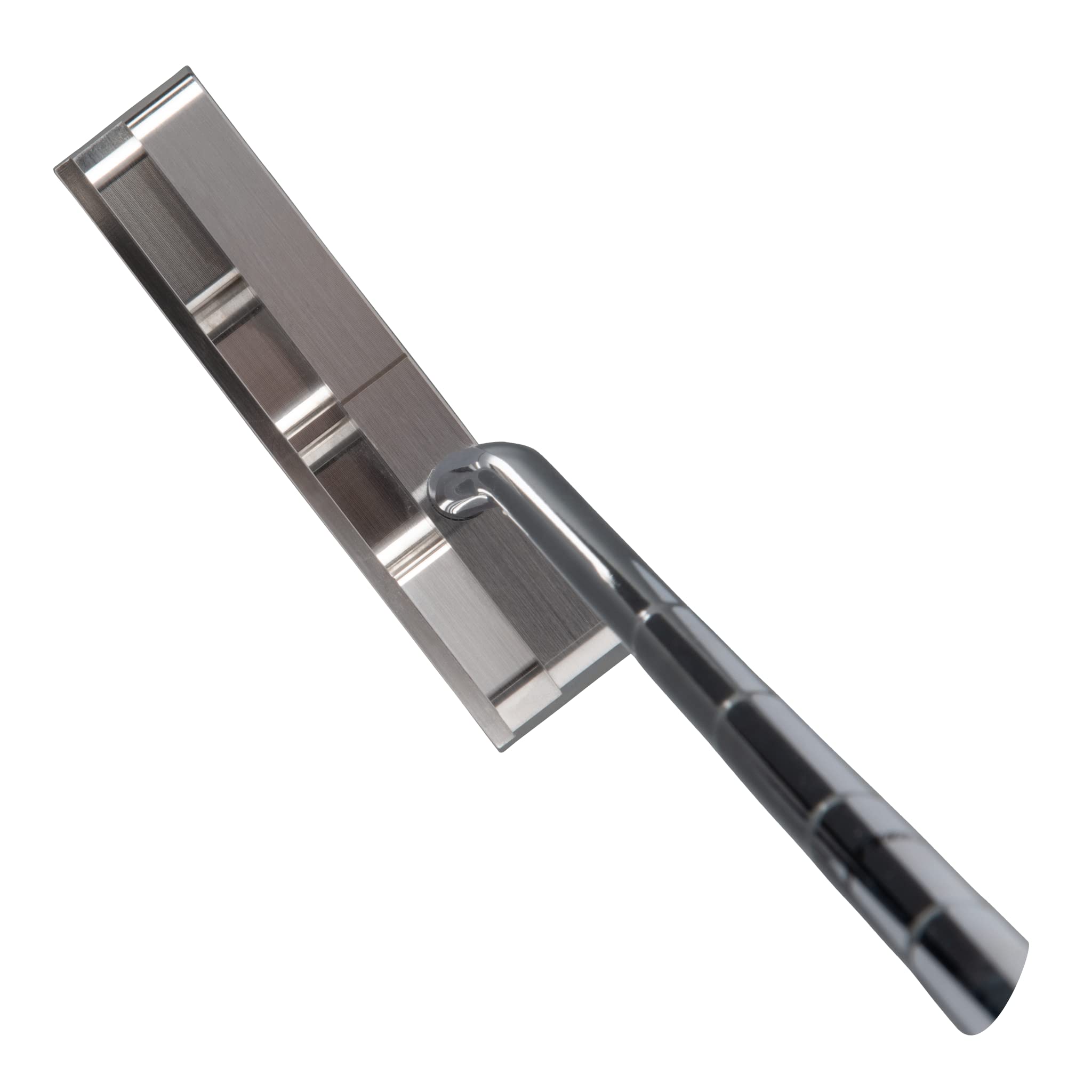 Bell H-360 Half-Offset CNC Milled Standard Blade Golf Putter + Winn Dri-Tac Dark Gray Midsize Grip (Left, 38)