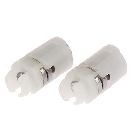 Parts & Accessories 2pcs Hinge Axle Spindle Replacement Part for Gameboy Advance GBA SP Game Console Repair Parts - (Color: White)