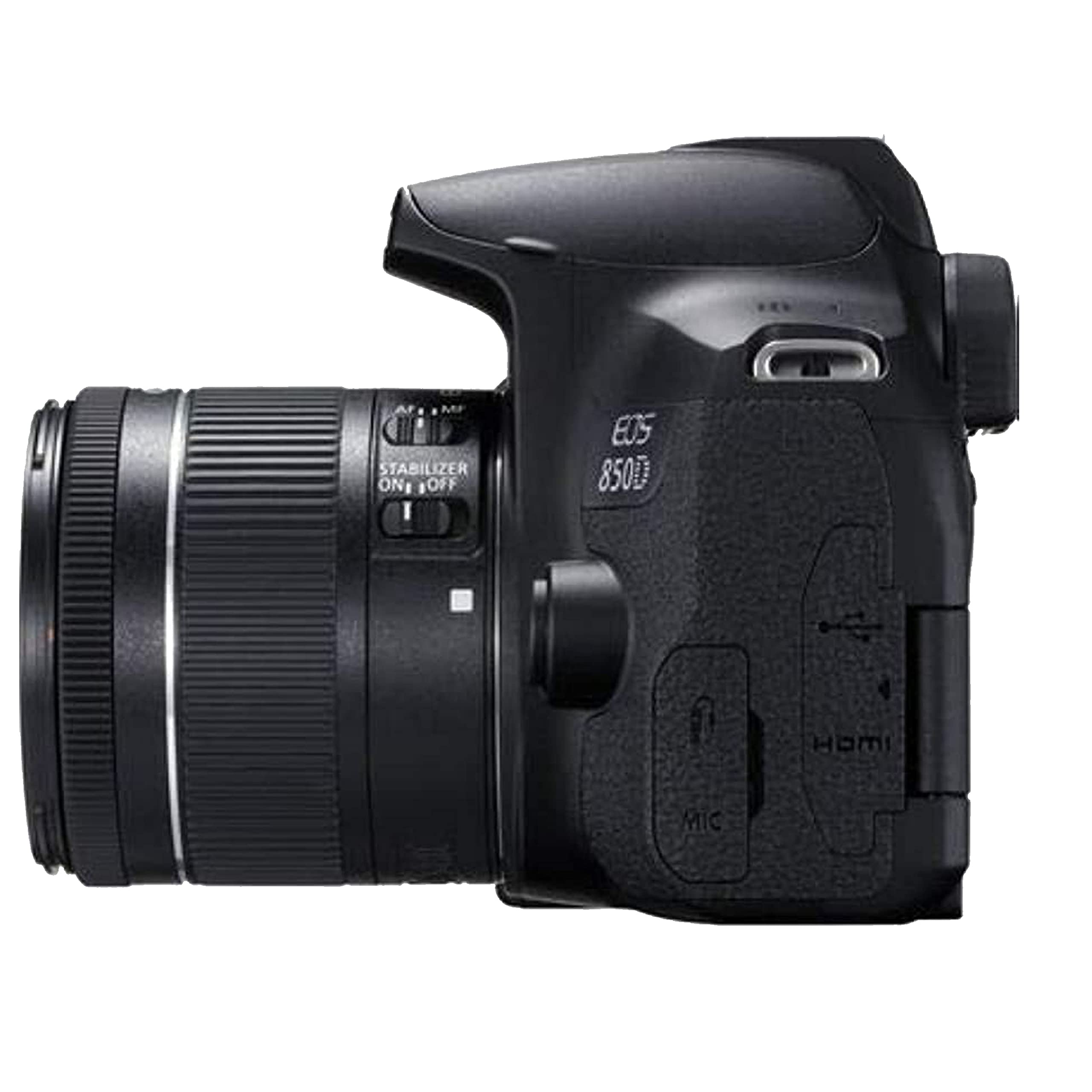 Canon EOS 850D/T8i Vlogger Kit:EF-S 18-55mm,EF 75-300mm & 420-800mm Lenses,64GB Memory Card,Ring Light,Spider Tripod,3 Piece Filter Kit,Gadget Bag,Remote Shutter,USB Card Reader & Cleaning Kit
