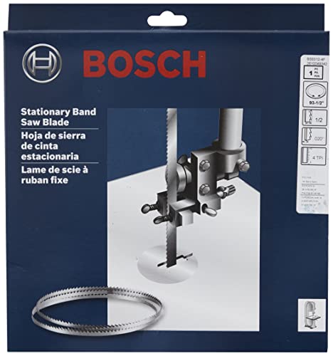 BOSCH BS9312-4F 93-1/2-Inch by 1/2-Inch by 4TPI Skip Wood Bandsaw Blade