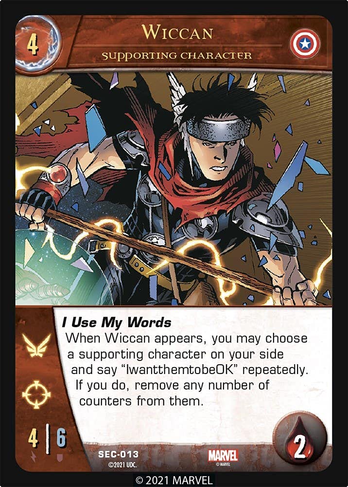 Upper Deck VS System 2 PCG : Secret Avengers, Multicolor