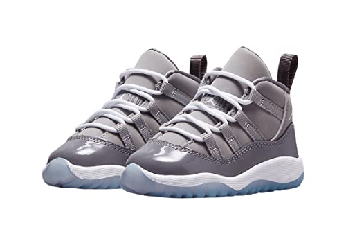 Jordan Toddler 11 Retro TD 378040 005 Cool Grey 2021 - Size 4C