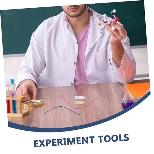 Gatuida 1 Set Battery Experiment Kit Experiment Tools Copper Anode Fruit Battery Experiment Supplies Fruit Battery Experiment Plates Electrode Material Copper Plate Electrode Strips Zinc
