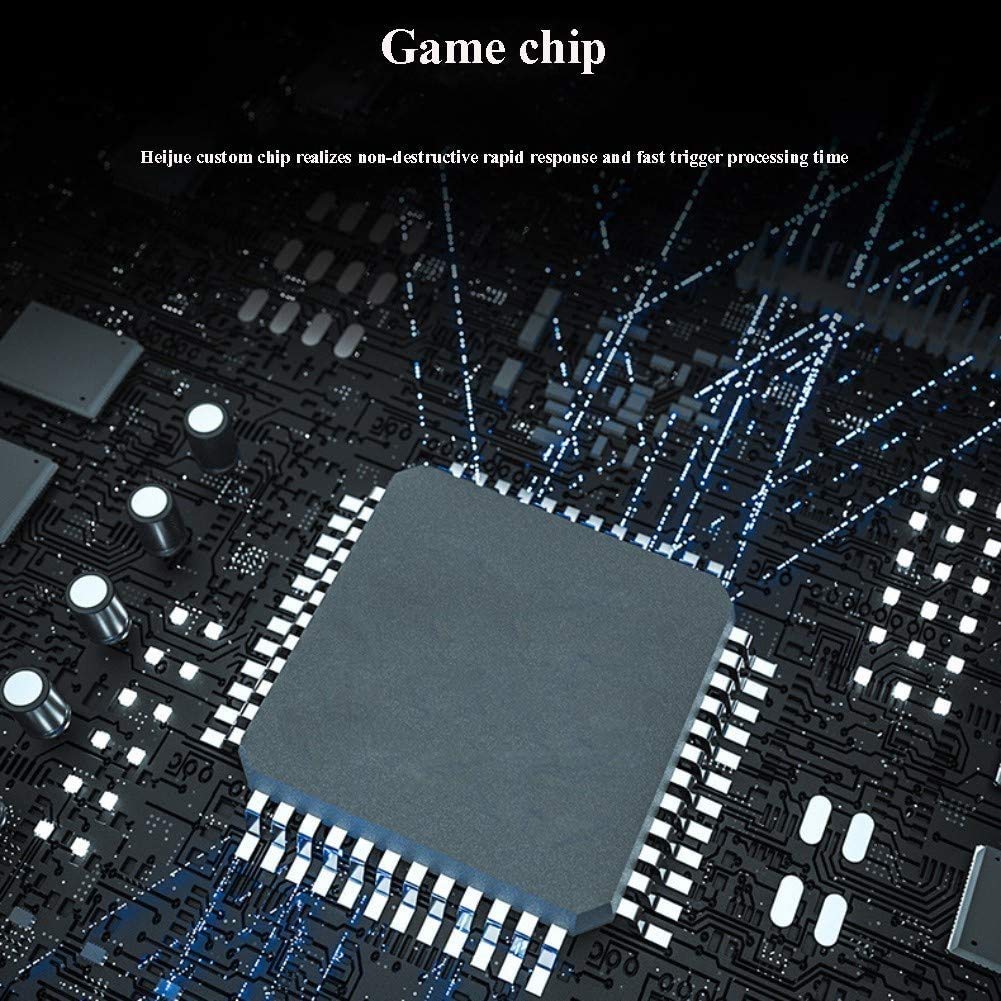FEDRUI Mechanical Gaming Keyboard, Gaming Keyboard with RGB Backlit, 104 Keys Keyboard, for Computer Games (Color : Black)