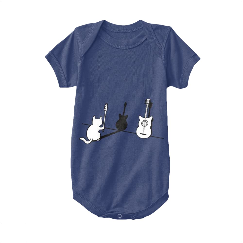 Cute Heart Shaped Nose Cat, Cat Baby Onesie