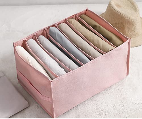 PINK - Shirt Organizer Clothing Storage Drawer Storage