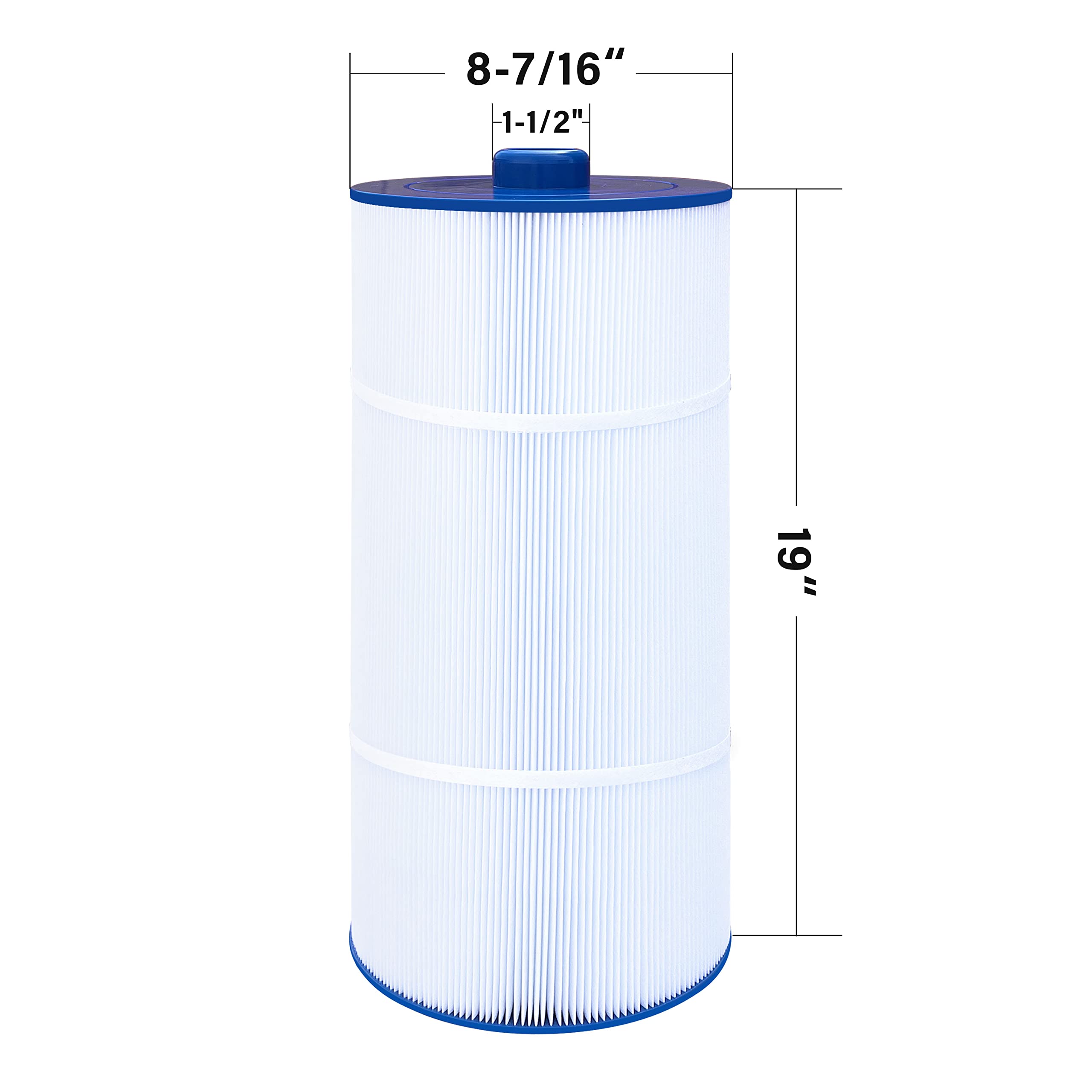 Cryspool Spa Filter Compatible with 6540-488,Sundance Double End 120, PSD125-2000, C-8326, FC-2780, Magnum SU125,125 sq.ft, 1 Pack