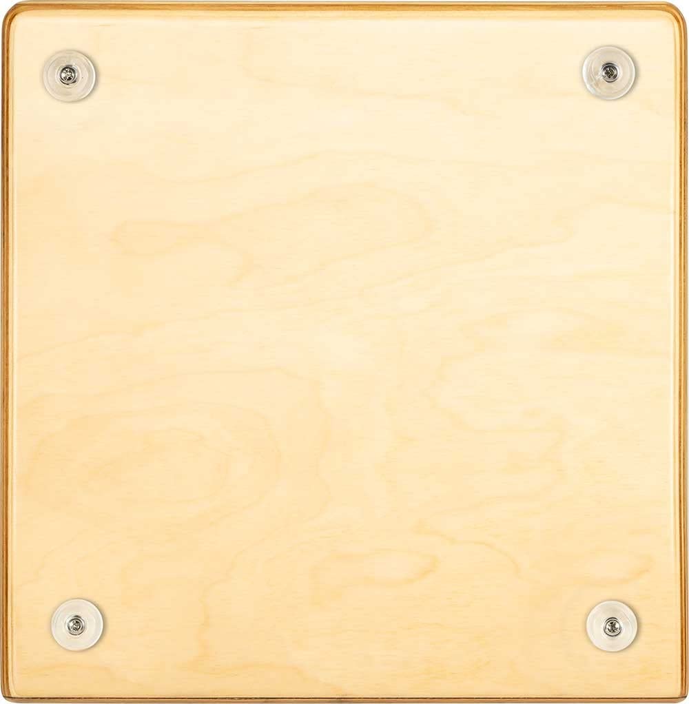 Meinl Cajon Box Drum with Internal Strings for Snare Effect - NOT MADE IN CHINA - Mahogany Frontplate / Baltic Birch Body, Woodcraft Professional, 2-YEAR WARRANTY(WCP100MH)