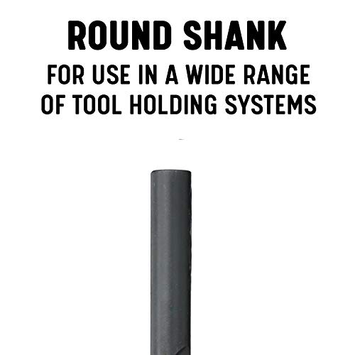 Drill America - DWDNQP6 Q High Speed Steel Black Oxide Drill Bit (Pack of 6), DWDN Series