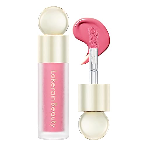 Cream Blush Liquid Wand Matte Blush Stick for Cheeks, Face Tint Silky Soft Long-Lasting Face Blush Makeup, Cruelty-Free (2#)