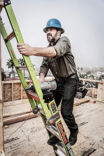 Little Giant Ladders, King Kombo, Professional, 5 Ft. A Frame, 8 Ft. Extension, Fiberglass, Type 1AA, 375 lbs Weight Rating, (13580-001)