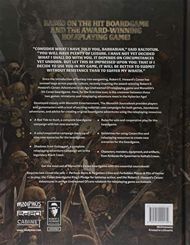 Modiphius Conan: The Monolith