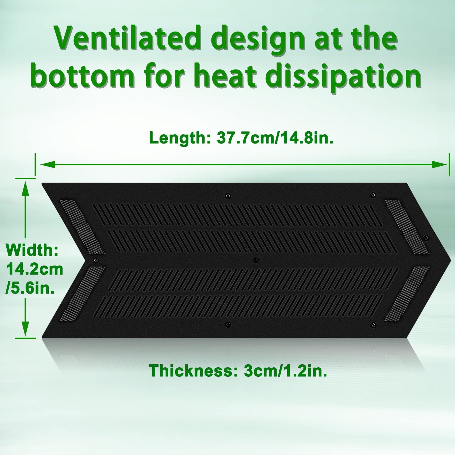 OSTENT Dual Motors Cooling Fan Radiator Charger Station USB Hub Vertical Stand for Sony PS4 / Slim Console