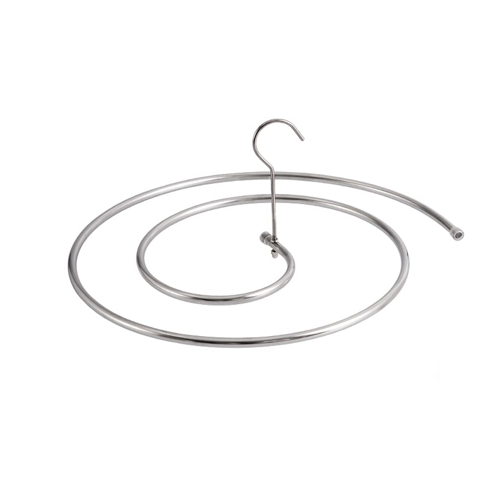 DEPILA Spiral Sheet Hanger Space Saving Hangers for Sheets Bedspreads Coverlets Mattresses Tablecloths Sofa Covers Blankets Shawls Scarfs Capes A8 Coat Hanger