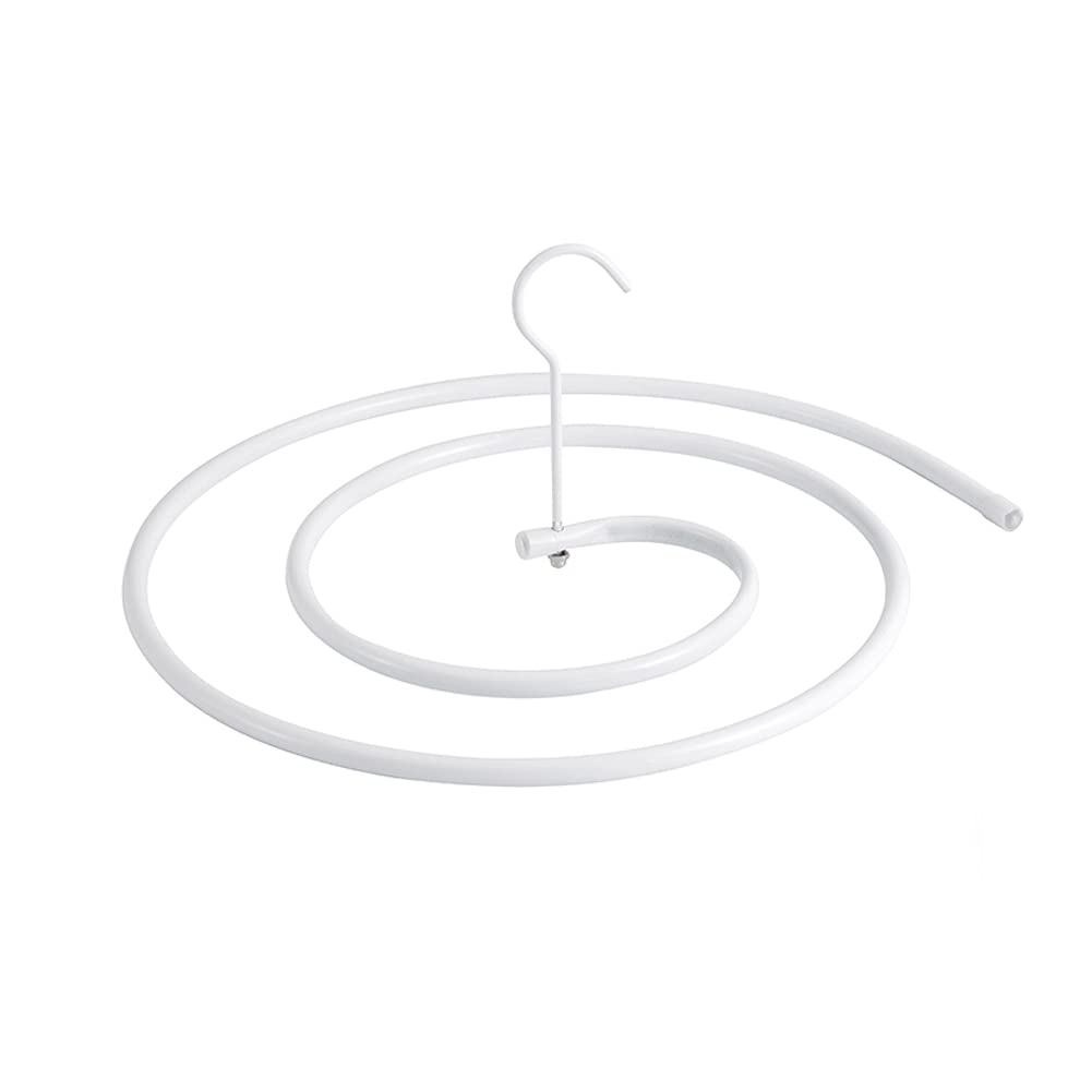 DEPILA Spiral Sheet Hanger Space Saving Hangers for Sheets Bedspreads Coverlets Mattresses Tablecloths Sofa Covers Blankets Shawls Scarfs Capes A10 Coat Hanger