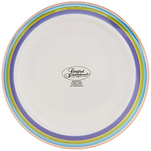 Certified International Tequila Sunrise Deep Bowl, 10.75 by 5.5-Inch,Green