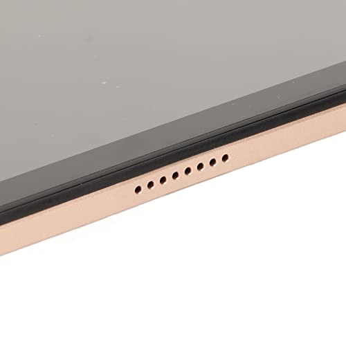 CHICIRIS 10 Inch Tablet 2.4G 5G Dual Band WiFi Gold 6GB 128GB for 12 100240V Kids Writing Tablet (US Plug)