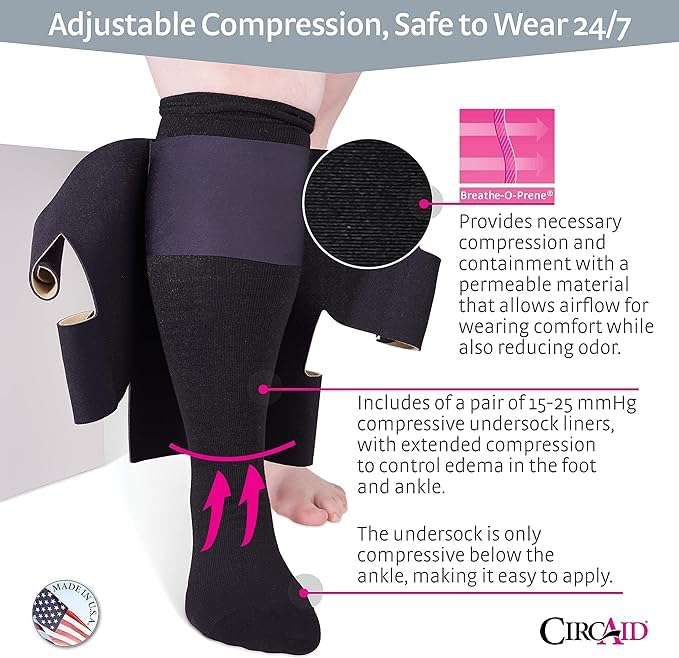 CircAid juxtalite HD lower leg system long XL