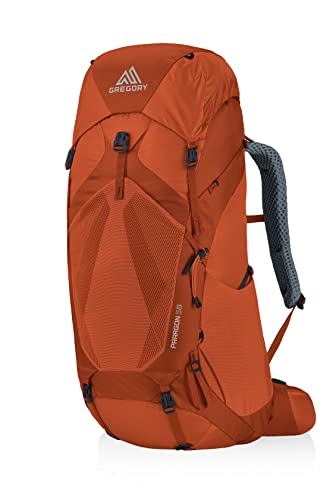 Gregory Mountain Products Paragon 58 Backpacking Backpack, Ferrous Orange, Small/Medium
