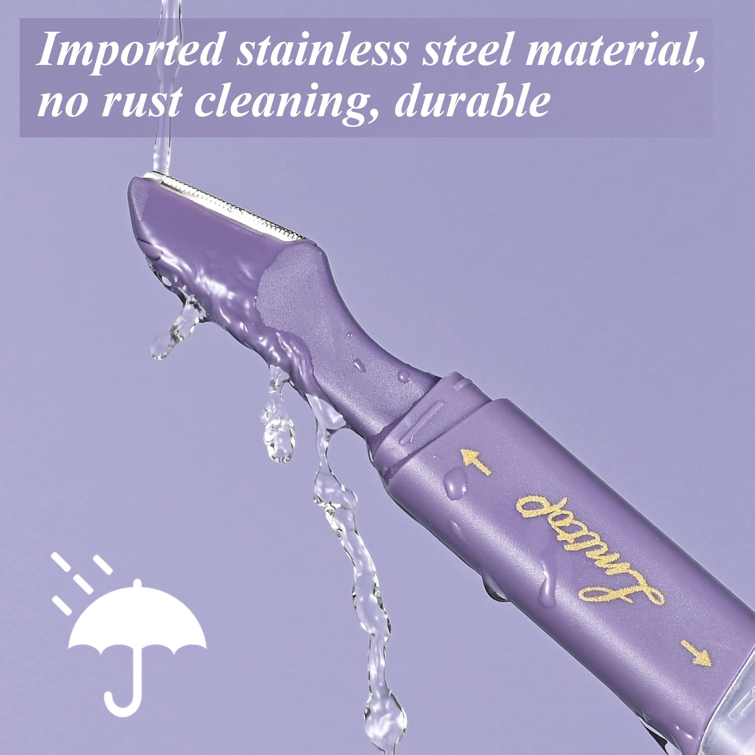 CZDZYMJYHS Eyebrow Razor, Eyebrow Razor for Women, , Patented Dual Head Design, Different Angle Trimming, (Purple)