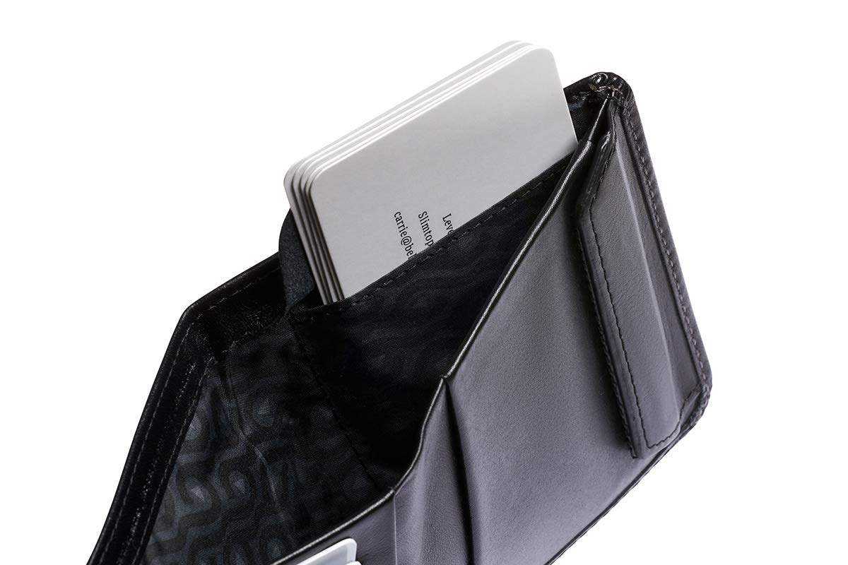 Bellroy Coin Wallet (Slim Coin Wallet, Bifold Leather Design, Holds 4-8 Cards, Magnetic Closure Coin Pouch) - Terracotta