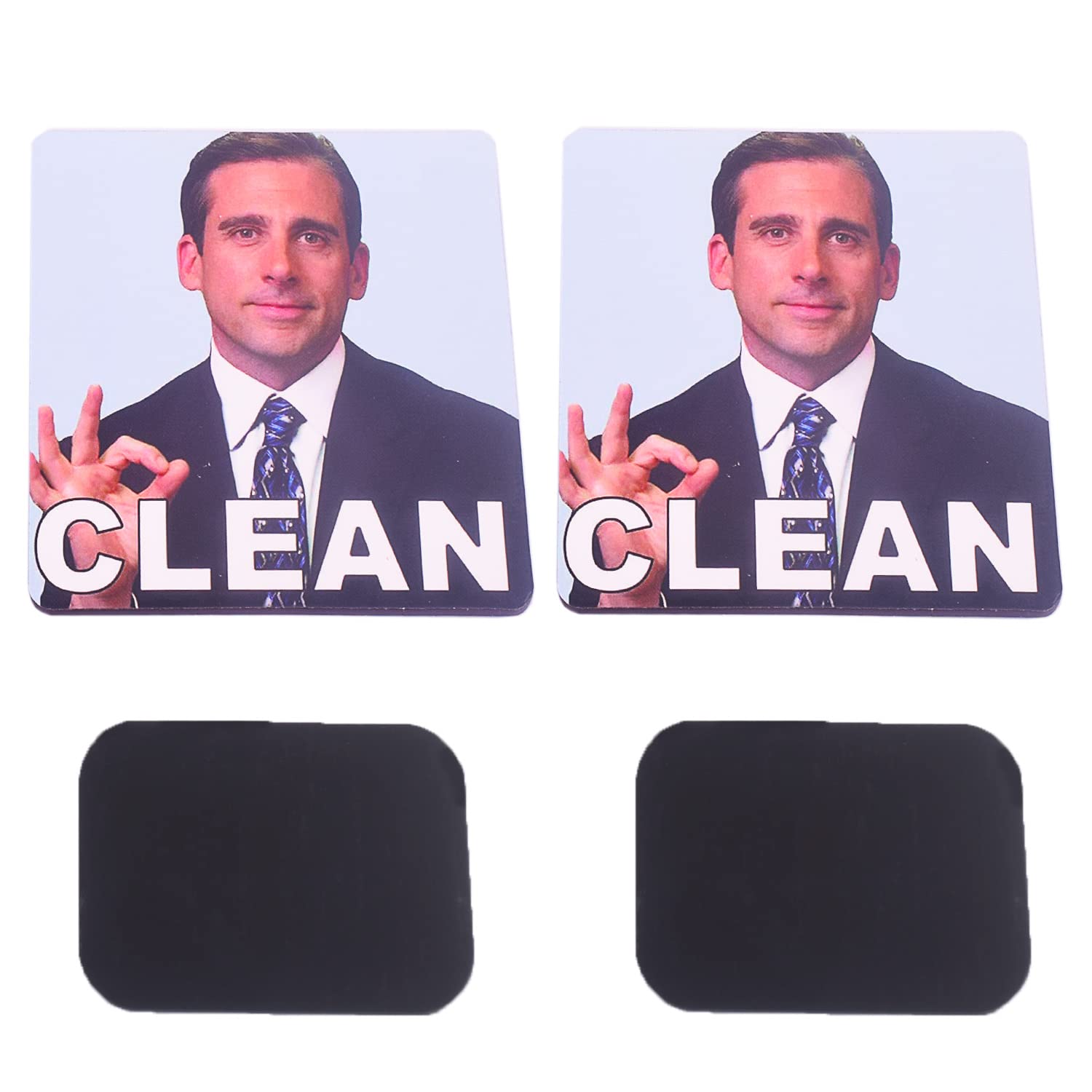 Clean and Dirty Magnet,Dishwasher Magnet Clean Dirty Sign Indicator,Reversible Dish Washer Sign, Double Sided Strong Kitchen Flip Indicator,Apartment Must Haves Kitchen Necessities