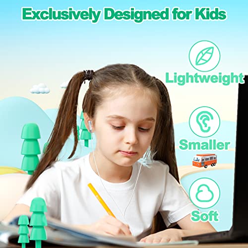 Hongzan 200 Pack Bulk Earbuds Classroom for School Kids Children Class Set Headphones for Students Wholesale Disposable Earphones (White)
