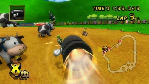 Mario Kart Wii with Wii Wheel (Renewed)