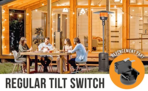 Fire Sense 61968 Regular Tilt Switch Patio Heater Replacement Part Accessories for Tip Over Protection, Impact Protection & Flame Out Protection with Automatic Shut Off Feature