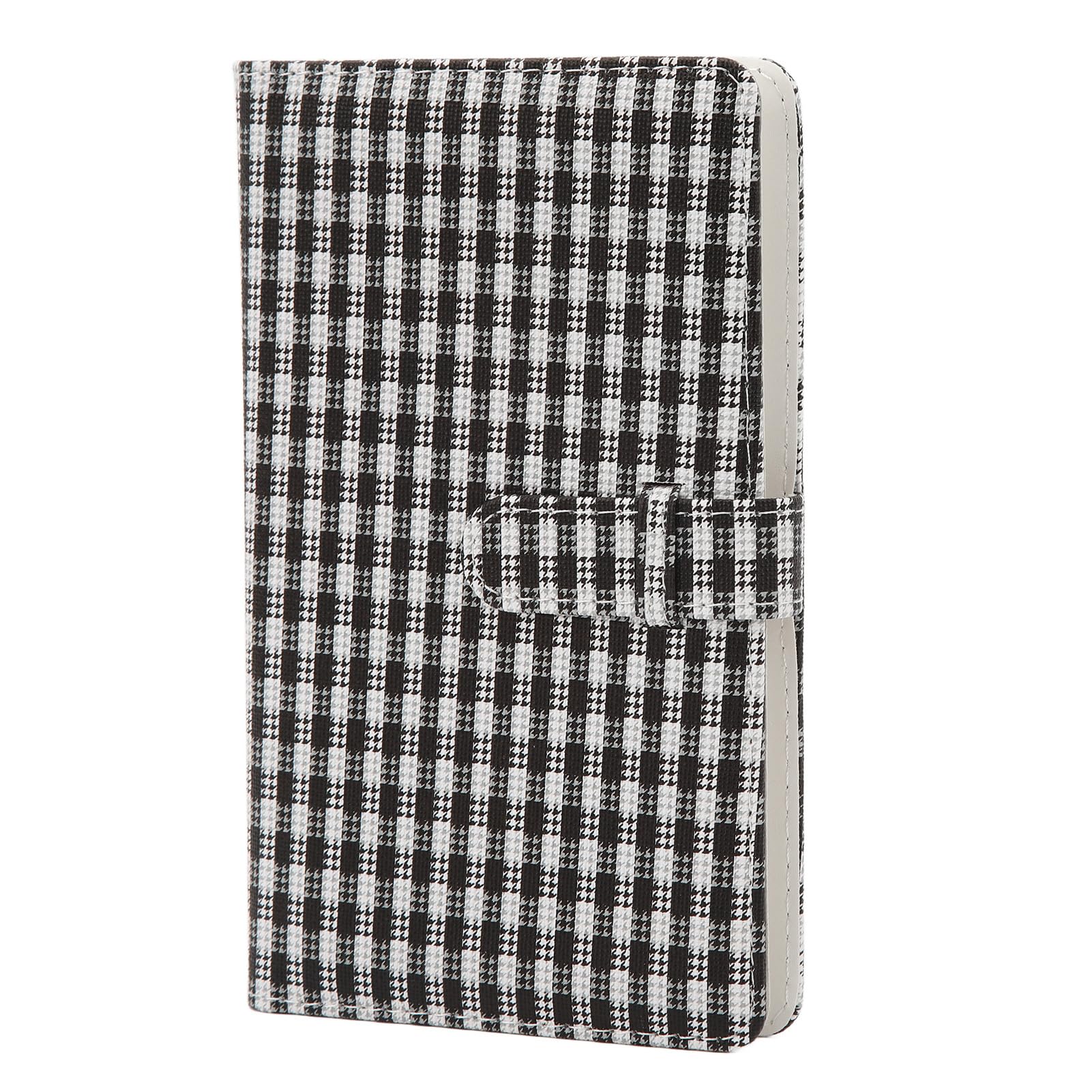 Camera Picture Book, 96 Capacity PU Leather Mini Photo Album for Business Cards