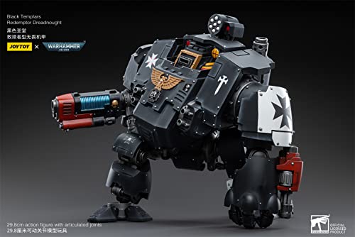 HiPlay JoyToy Warhammer 40K Black Templars Redemptor Dreadnought 1:18 Scale Collectible Action Figure