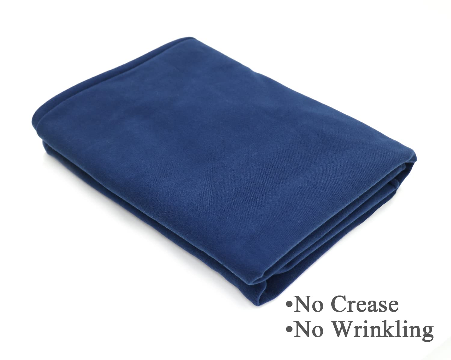 plusvivo Card Table Cover, Mahjong Table Cover Machine Washable Felt Game Table Cover- for Poker, Mahjong, Bridge, Board Game Tablecloth(36" x 36" Blue)