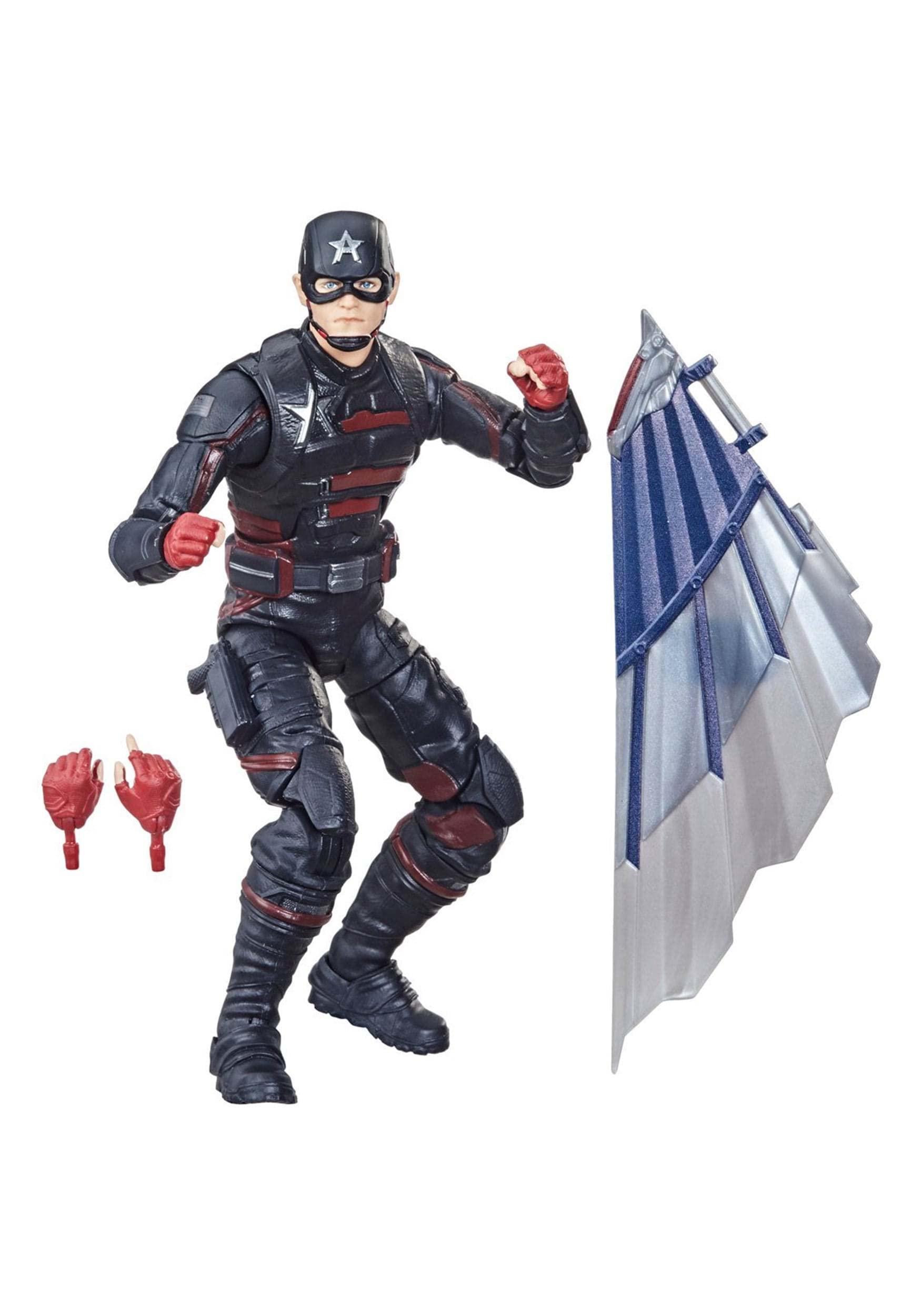 Marvel Legends Series Avengers 6-Inch Action Figure Toy U.S. Agent and 2 Accessories, for Kids Ages 4 and Up