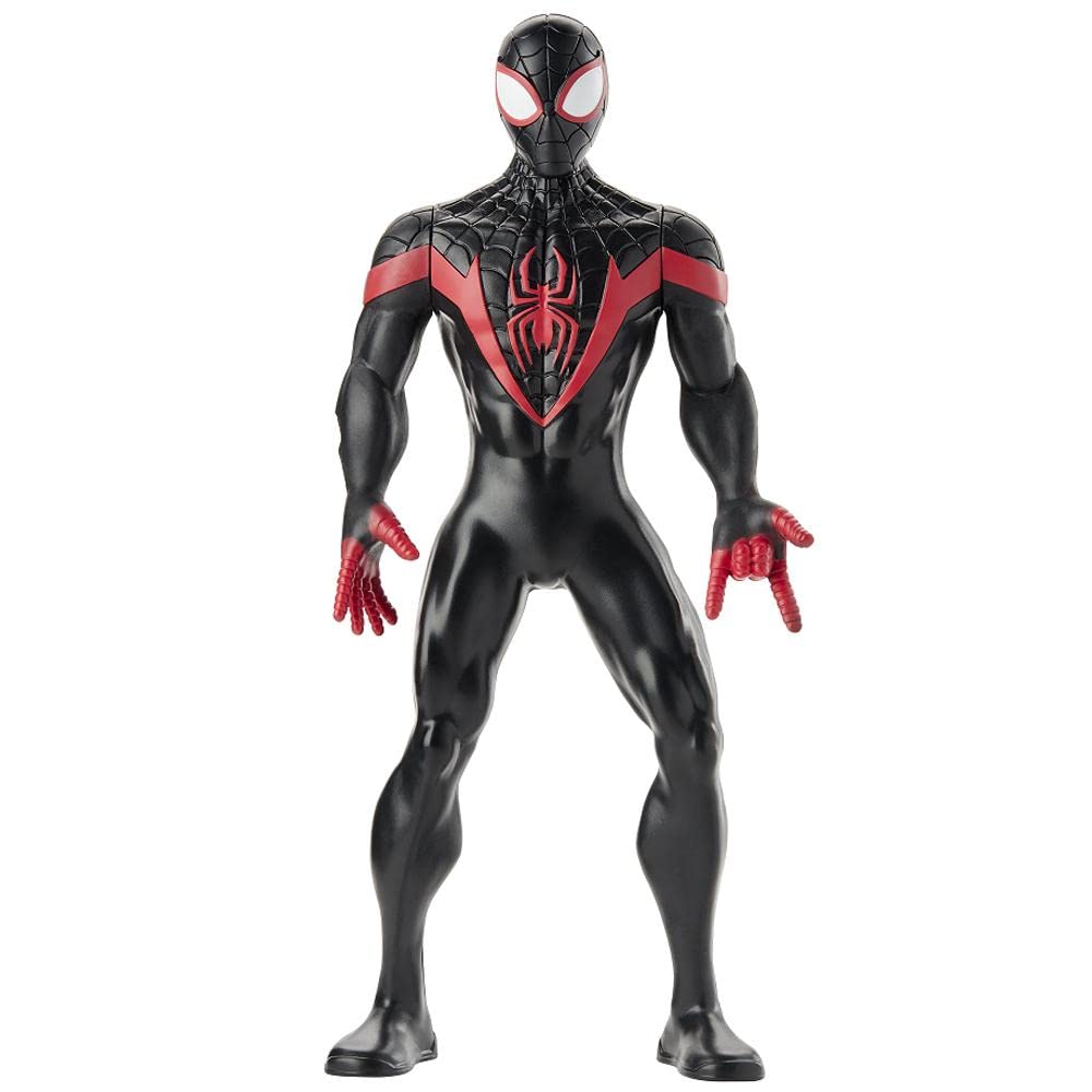 Marvel Miles Morales Toy 9.5-inch Scale Collectible Super Hero Action Figure, Toys for Kids Ages 4 and Up
