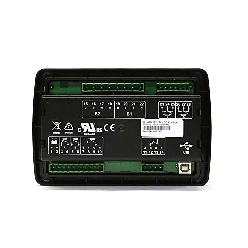 DSE331 Original - Made in UK | Auto Transfer Switch Control | DSE0331-01 Replacement to DSE330 | Monitors Voltage/Frequency of AC Supply from 2 Different Sources | 12/24 Volt